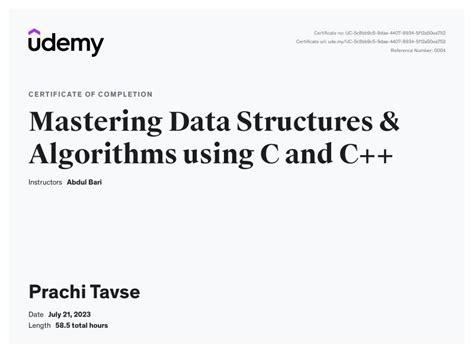 Datastructures Algorithms Prachi Tavse