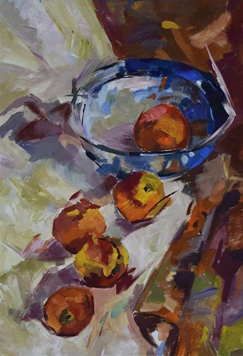 Цетнарская Юнелия Николаевна Живопись [Натюрморт] Гуашь