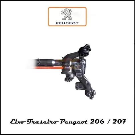 Eixo Traseiro Peugeot 207 206 Abs Bucha Nylon Base De Troca à venda em