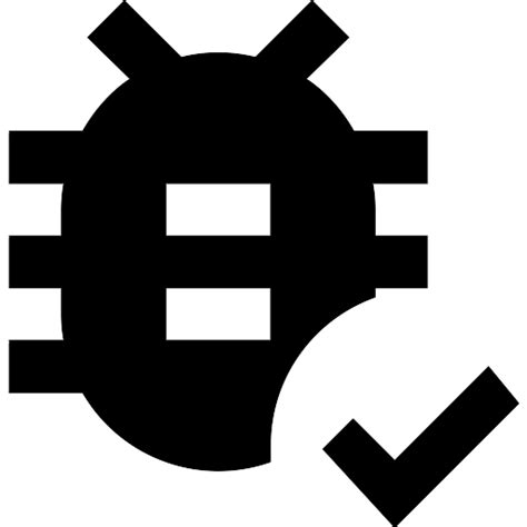 bug check icon svg png free download