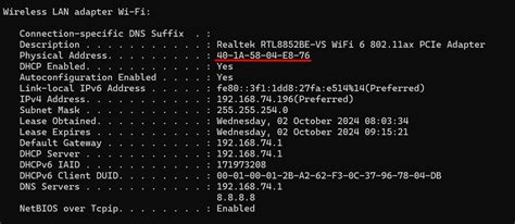 Apa Itu Mac Address Definisi Fungsi Dan Cara Pengecekannya