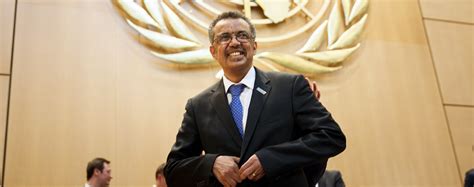 Tedros Adhanom premier Africain à la tête de lOMS Diplomatie Humanitaire