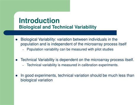 Ppt Introduction To Bioinformatics Microarrays2 Microarray Data Normalisation Powerpoint