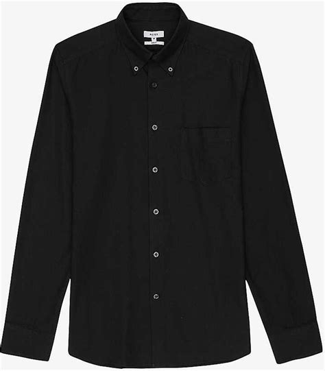 Reiss Greenwich Slim Fit Cotton Oxford Shirt ShopStyle