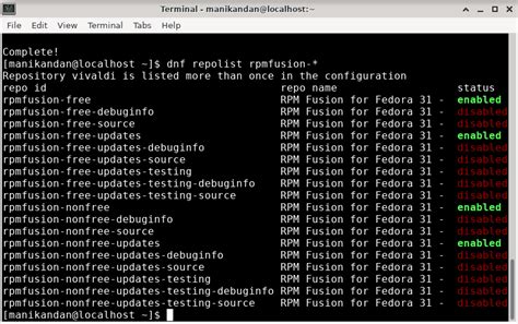 How To Configure Setup And Install Rpm Fusion On Fedora 3rd Party