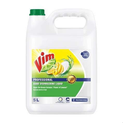 Vim 5 Liter Dishwash Liquid Dish Cleaning Gel Mrp 930 At ₹ 800 Piece