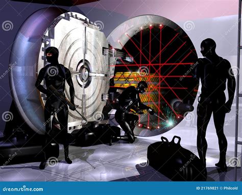 Bank Robbery Stock Image Image 21769821