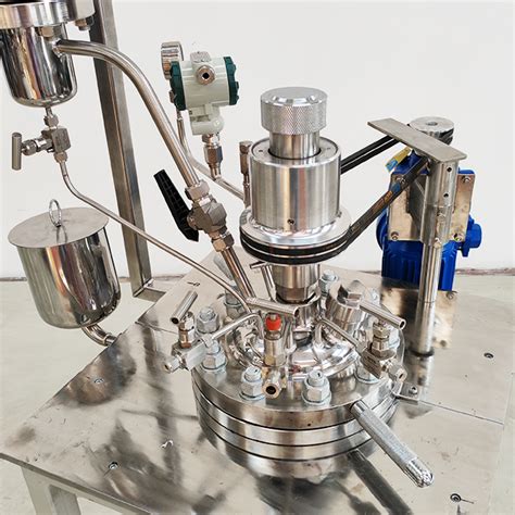 5 L Stainless Steel Lab Reactor With Distillation Devices And Ph Gauge