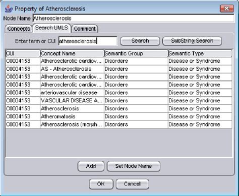 System Interface For Umls Concept Selection Download Scientific Diagram