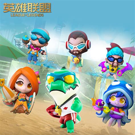 League Of Legends Pool Party Skins