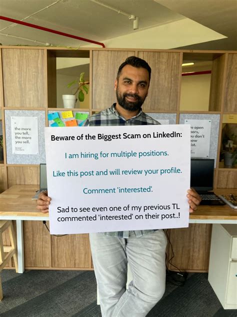 Athul Gopinathan On Linkedin Jobsearch Careertips Linkedinsafety Jobseekers Fakejobposts