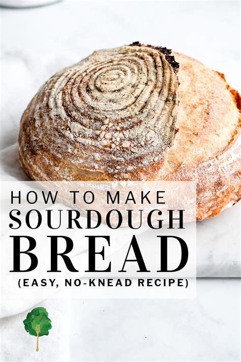 Step By Step No Knead Sourdough Bread Recipe Nourished Kitchen