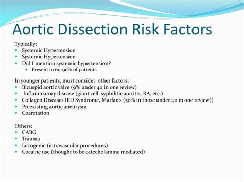 Ppt Aortic Dissection Powerpoint Presentation Free Download Id 3084985