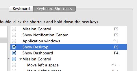 Show Desktop Keyboard Shortcut Doesn T Work Ask Different