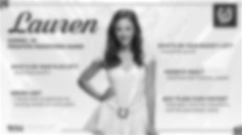 Cheerleader Of The Week Lauren