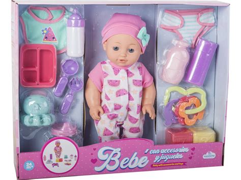 Set Bebé Com Boneco 30 Cm Juguetilandia
