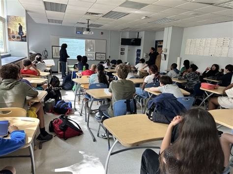 Lycée Rochambeau In Class Presentation To 5ième 7th Graders American Friends Of Chartres