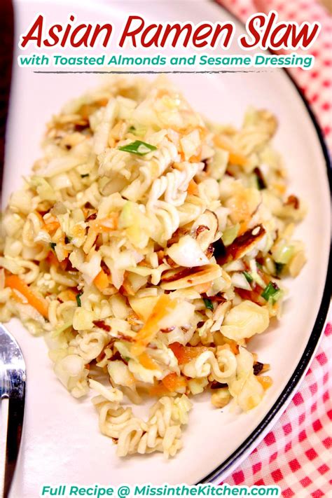 Asian Ramen Slaw Miss In The Kitchen