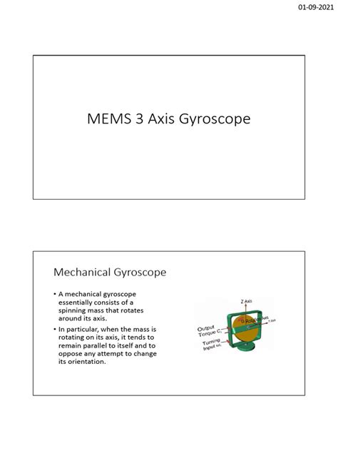 6 Mems Gyroscope Pdf