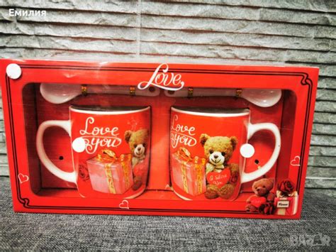 Порцеланови чаши за кафе и или чай за двама с лъжички в Чаши в гр Пловдив Id39665882 — Bazar Bg