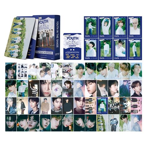 Kpop 55pcs Zerobaseone Lomo Card Zb1 Youth In The Shade Album Poster