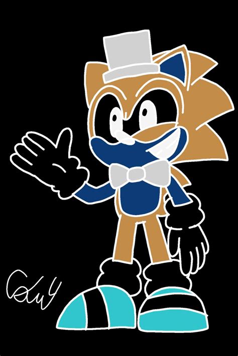 Photo Negative Sonic Classic And Friends Amino