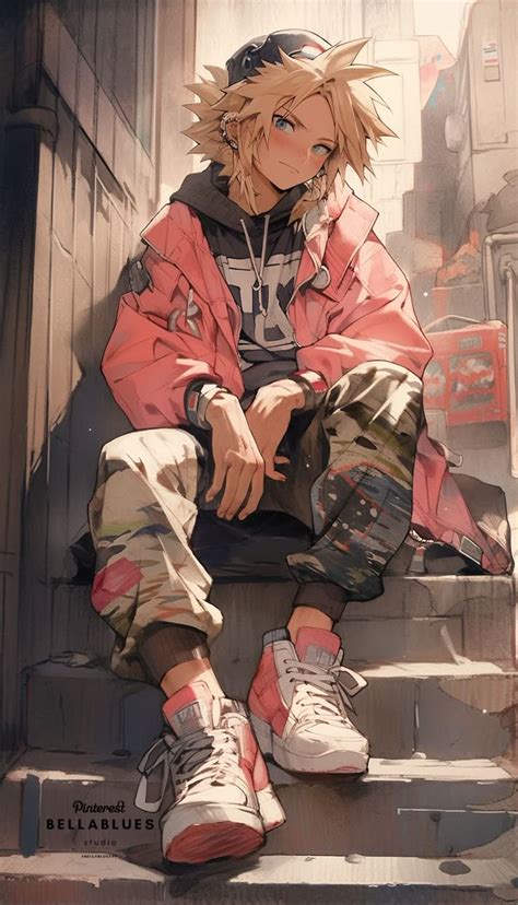 Denki Kaminari Casual Coolness Character Illustration Character Art