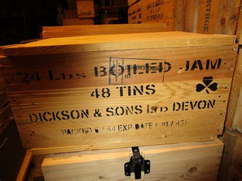 We Have New Crates Ration Crates U S Army Van Den Bergh Militaria