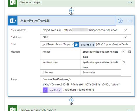Create A Microsoftteam For A Projectonline Project Using Microsoftflow Office365