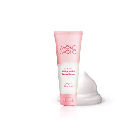 Jual Moko Moko Moko Moko Milky White Facial Foam Original 2023 Zalora