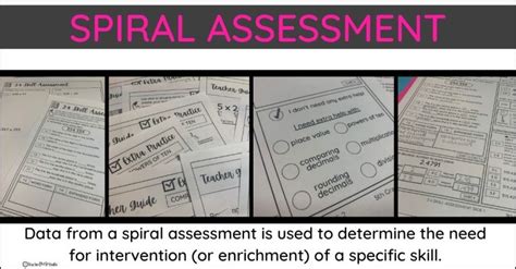 Upper Elementary Math Assessment With Spiral Review
