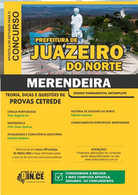 Apostila Concurso PREFEITURA DE JUAZEIRO DO NORTE