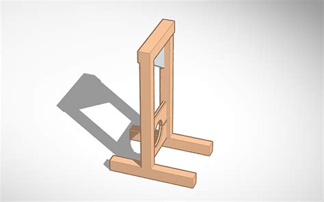 3d Design Ap Euro Guillotine Tinkercad
