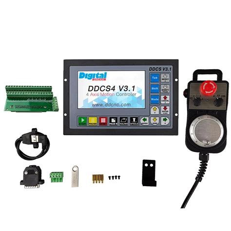 Ddcsv3 1 3 4 Axis G Code Cnc Offline Stand Alone Controller For