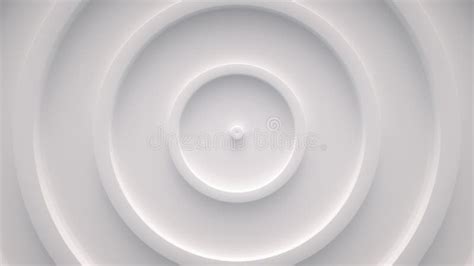 Wave From Concentric Circles Rings On The Surface Bright Milky Radio