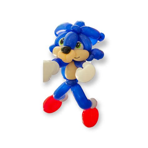 Sonic Balloon Sculpture Balloonclub