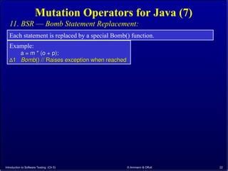 Software Testing Introduction Program Based Grammars PPT