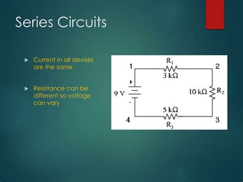 Ppt Circuits Components Diagrams And Power Calculation Powerpoint