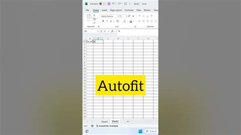 don t manually set column width 🔥 in excel instead use autofit code