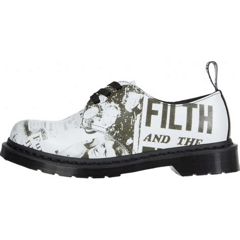 Купить ботинки Drmartens 1461 Sex Pistols Black Доктор Мартинс 1461