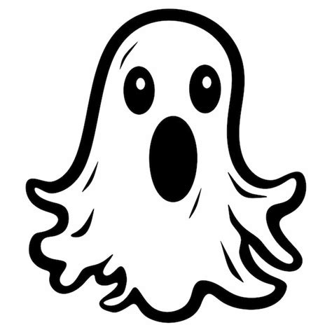 Premium Ai Image Ghost Illustration