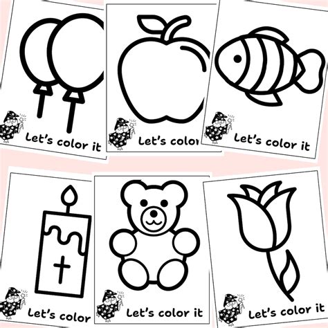 Very Basic Coloring Pages