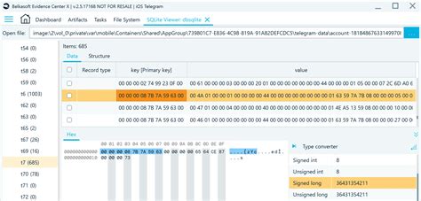 Ios Telegram Forensics Part I Acquisition And Database Analysis