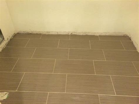 Looking For Pics Of Large Rooms With 1 3 Offset Brick Tile Layout