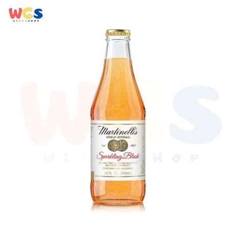 Jual Martinellis Gold Medal Sparkling Blush Apple Raspberry Juice