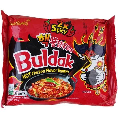 Samyung 2x Spicy Buldak Hot Chicken Flavour Ramen Noodles 140g Halal