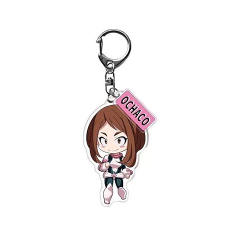 Porte clés My Hero Academia Boku No Hero pendentif double face en acrylique porte clés