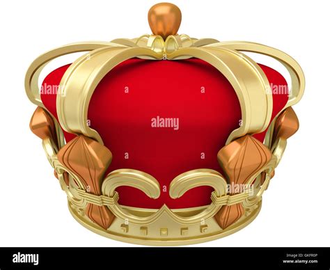 Gold Imperial Crown Stock Photo Alamy