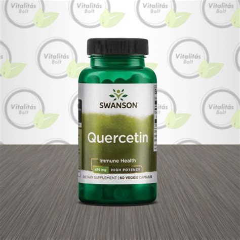 Swanson Quercetin 60 Db Császi András Ajánlásával
