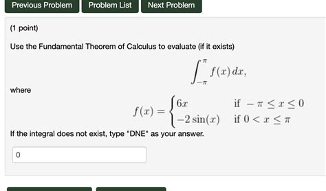 Solved Previous Problem Problem List Next Problem Point Chegg